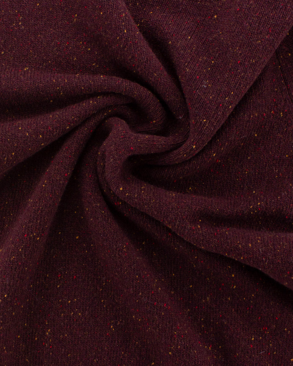Jay Dillon - Arlo Fleck Knit - Burgundy