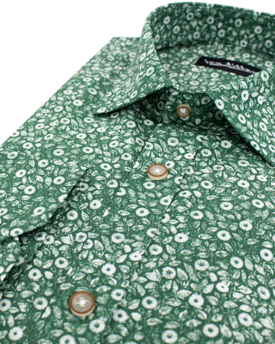 Jay Dillon - Forest Floral Print Shirt