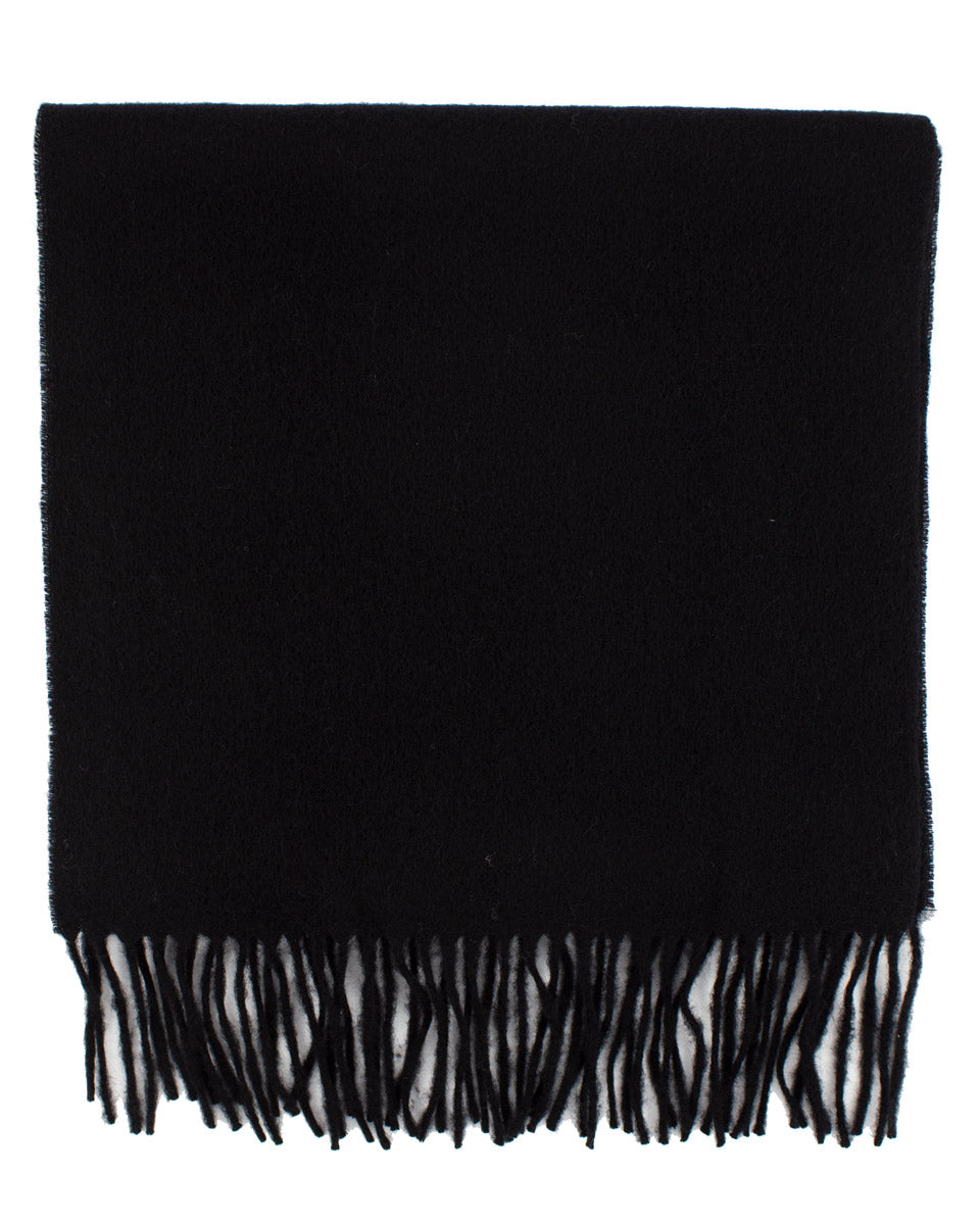 Hemley - Black Wool Scarf – Jay Dillon