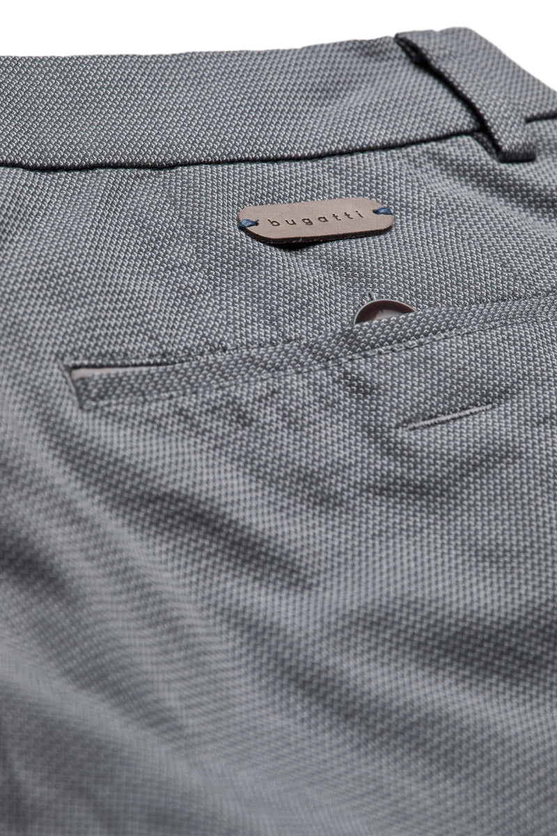 Bugatti - Cotton Stretch Pants - Grey – Jay Dillon