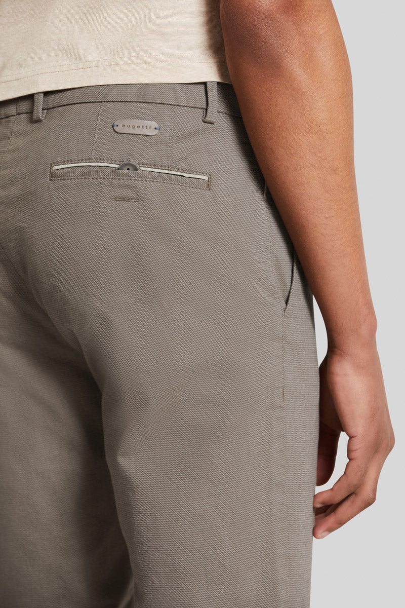 Bugatti - Cotton Stretch Pants - Taupe – Jay Dillon