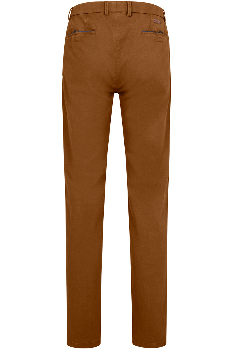Bugatti - Cashmere Feel Stretch Pants - Cognac – Jay Dillon
