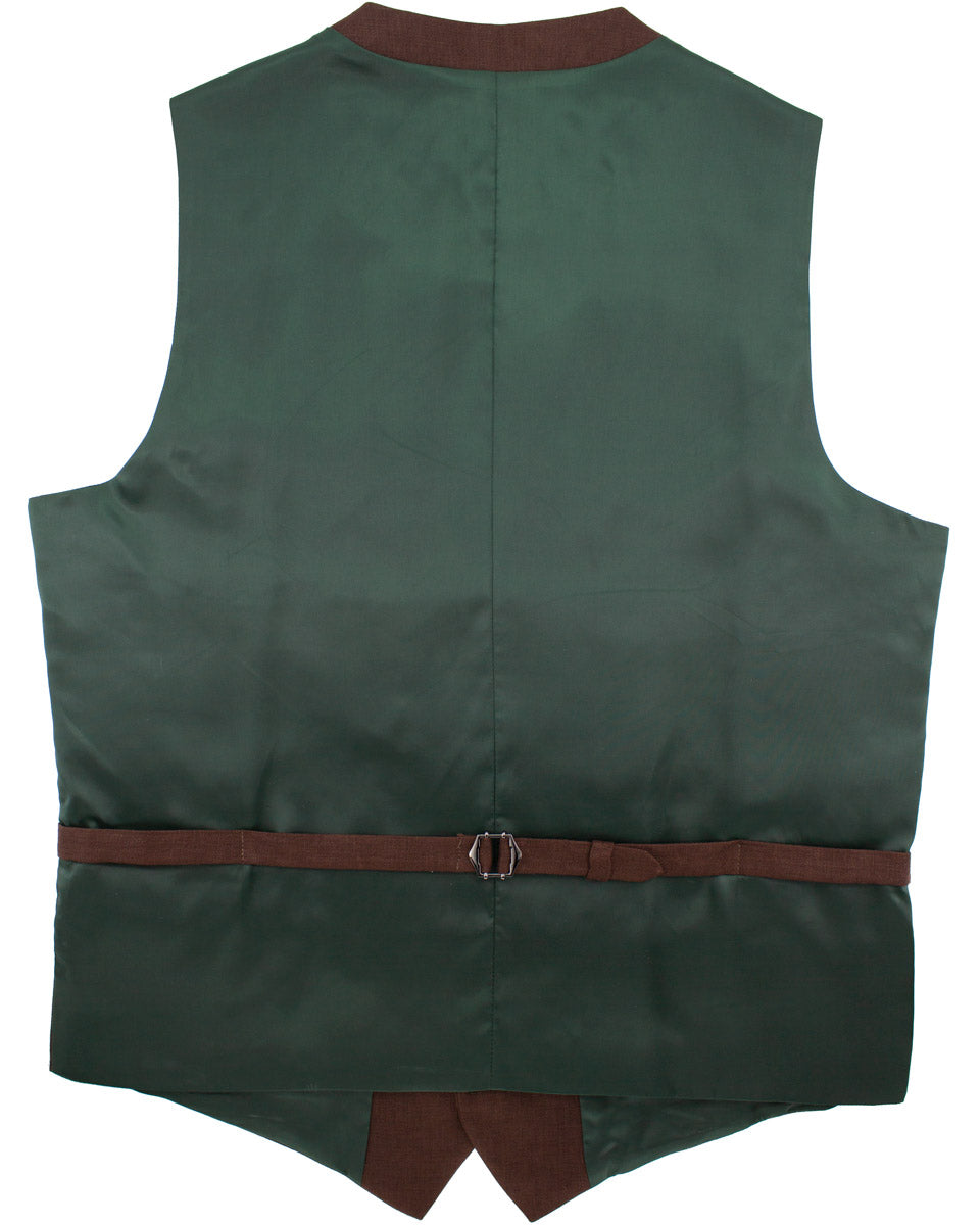 Cutler & Co - Percy Linen Waistcoat - Chocolate – Jay Dillon