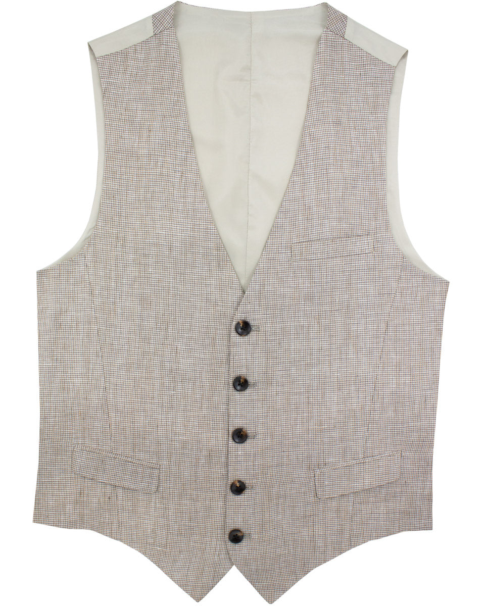 Cutler & Co - Percy Linen Waistcoat - Orion – Jay Dillon